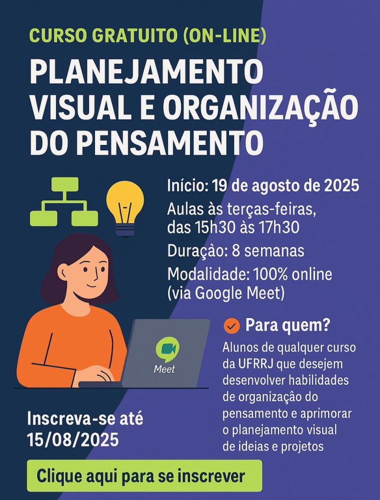 UFRRJ oferece curso gratuito de Planejamento Visual e Organização do ...